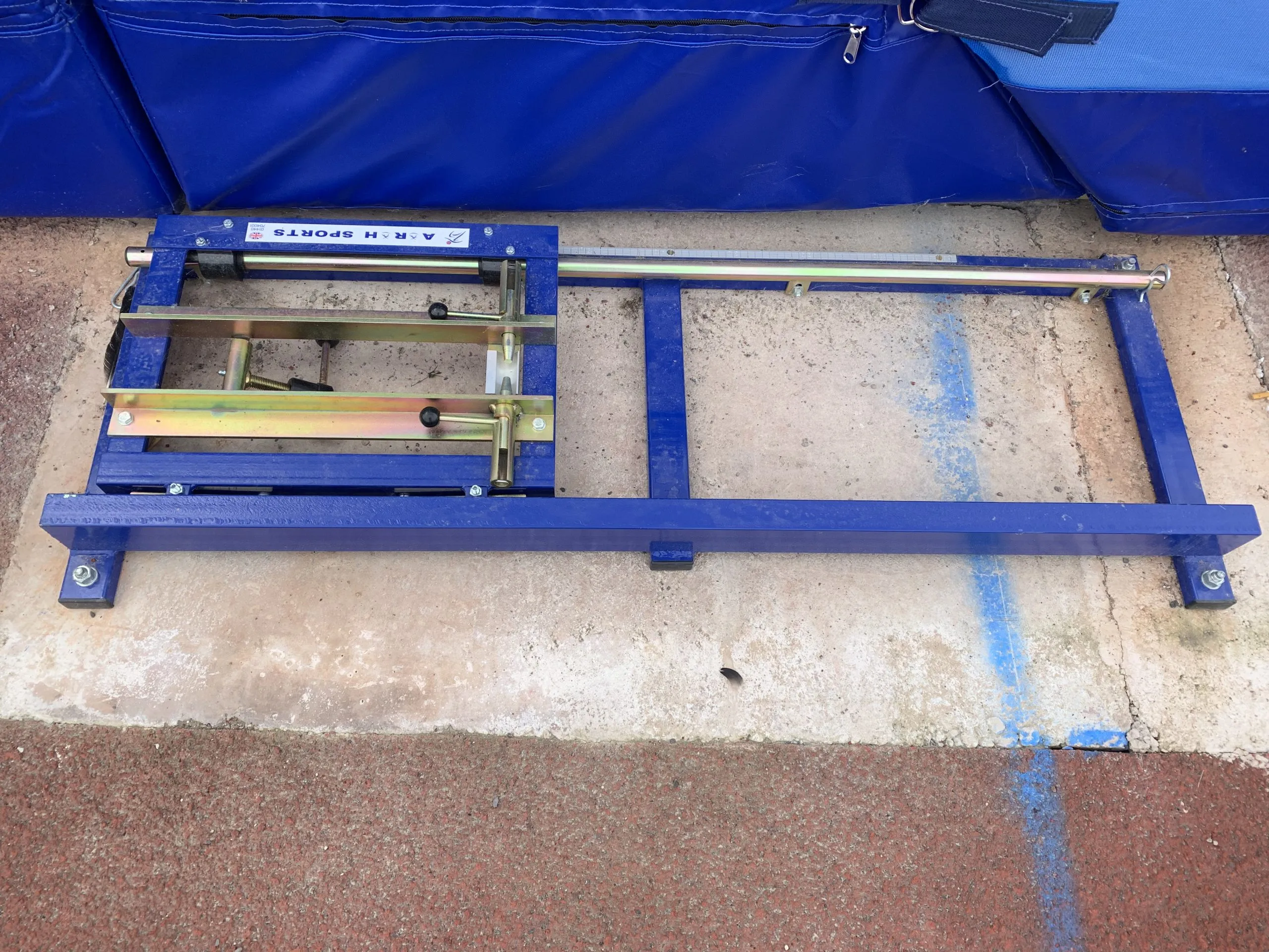 ARH Pole Vault Upright Enclosed Bases - Pole Vault Stands, Uprights ...