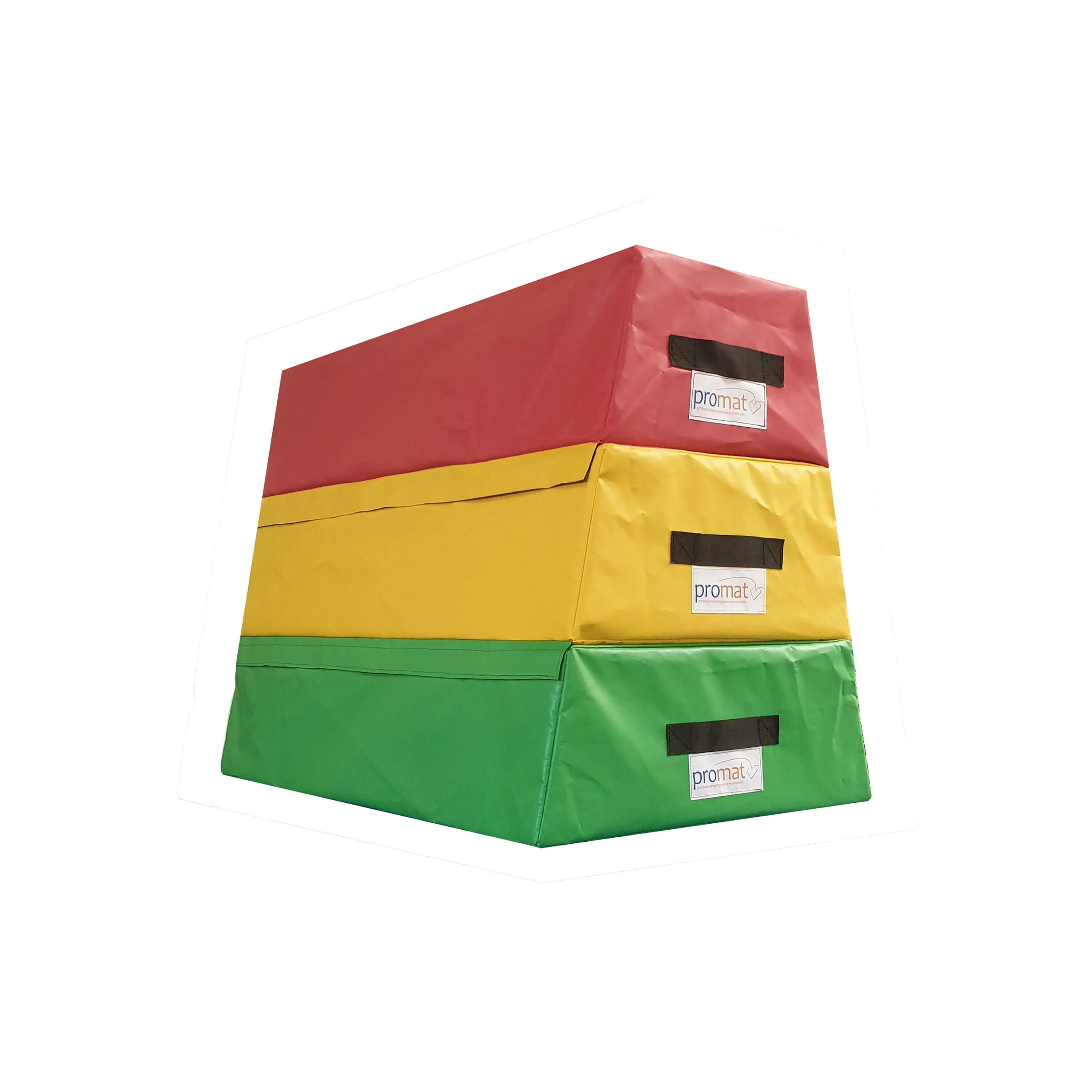 Promat 3 Section Vaulting Box - Foam Gymnastics Equipment - Athletics ...