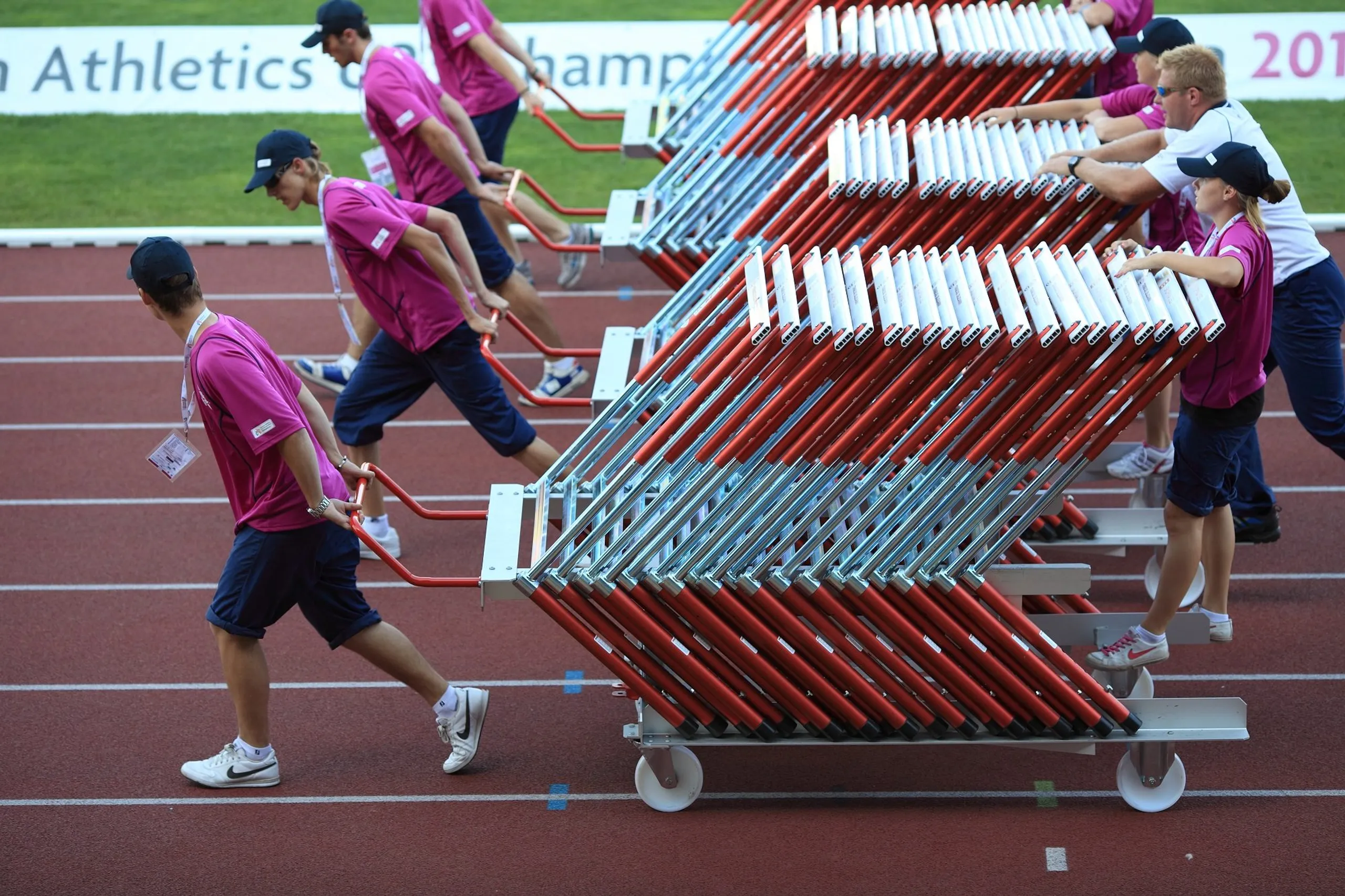 Polanik Competition Hurdle Carts - Hurdle Accessories - Athletics Direct