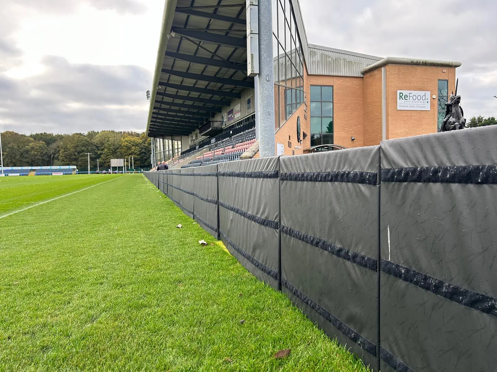 Sports Pitch Safety Padding - Wall Padding - Athletics Direct