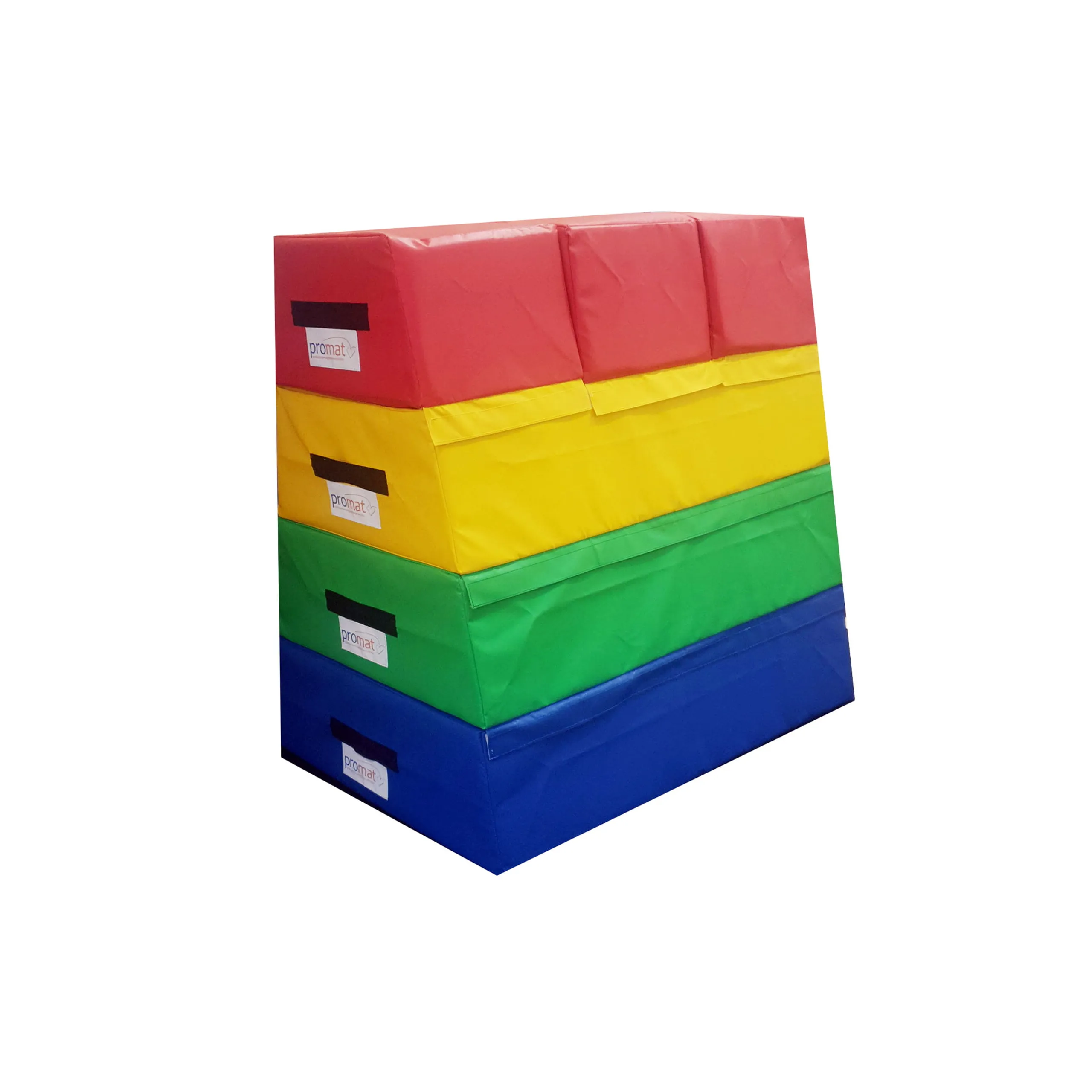 Promat 4 Section Vaulting Box with Triple Top - Vault - Gymnastics Direct