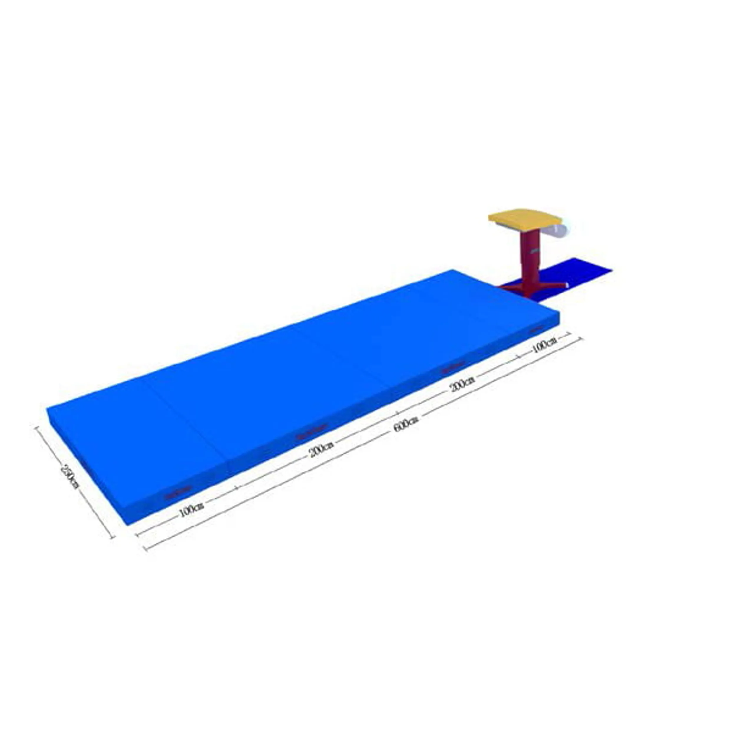 Taishan Vault Landing Mat (Competition) - Vault - Gymnastics Direct