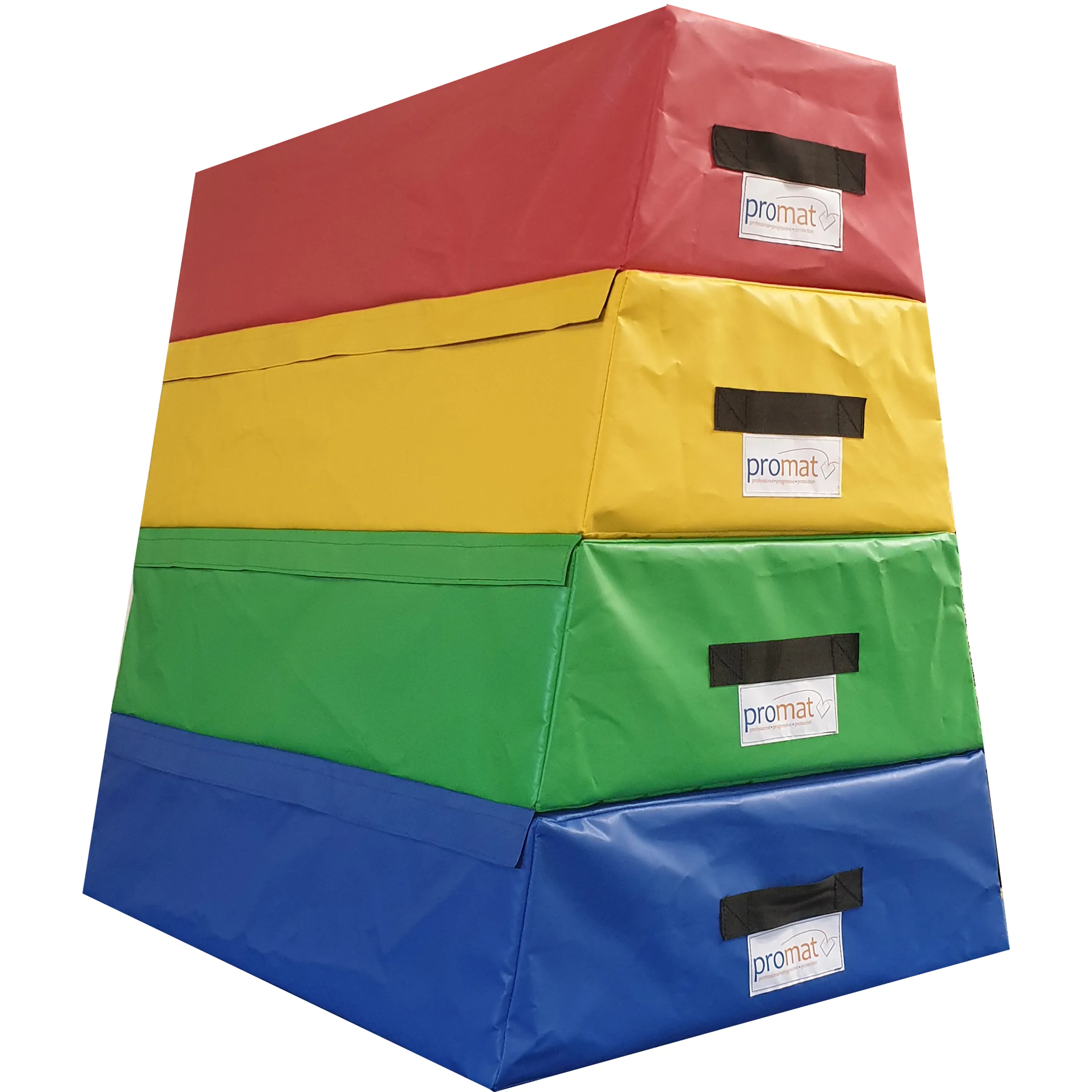 Promat 4 Section Vaulting Box - Foam Gymnastics Equipment - Athletics ...