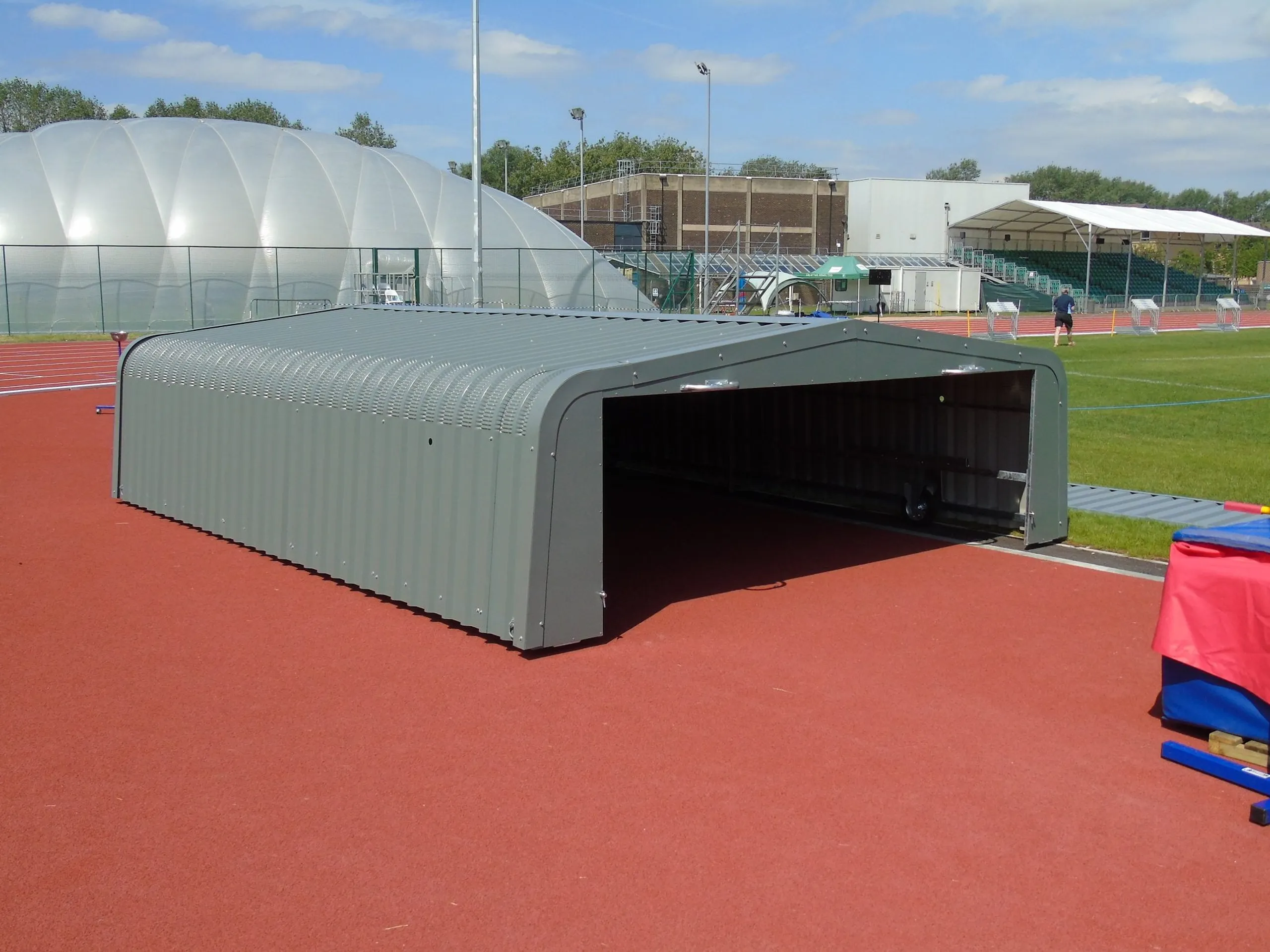 High Jump Wheel Away Covers - High Jump Accessories - Athletics Direct