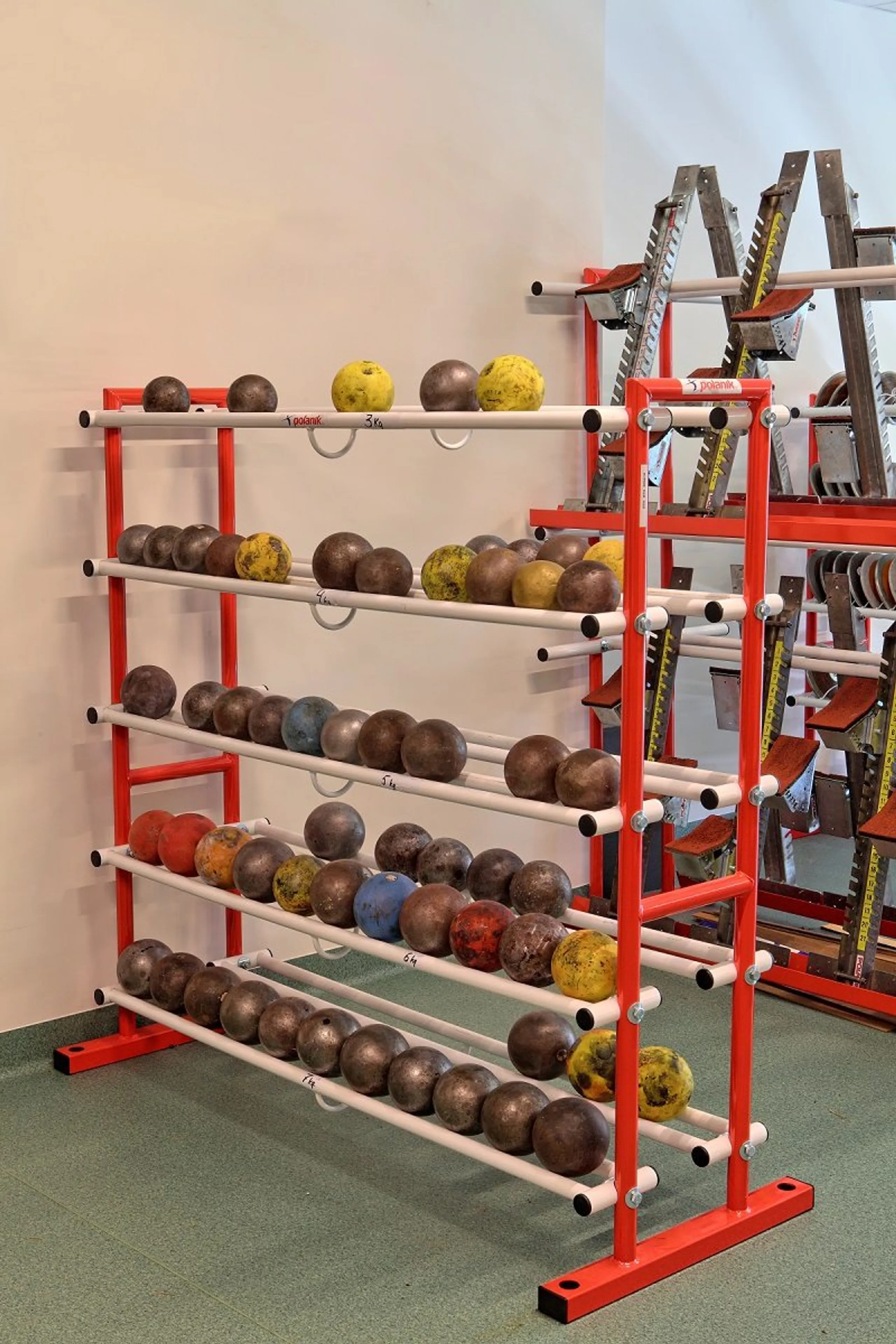 Polanik Shot Put Rack - Shot Put Accessories - Athletics Direct