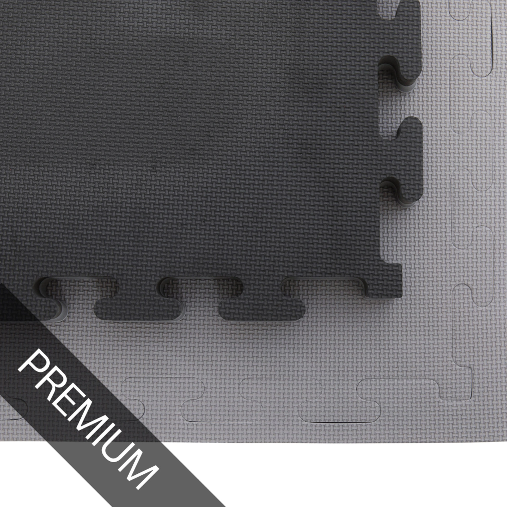 Promat Grey/Black 40mm Jigsaw Mats - Standard Finish - MMA Matting ...