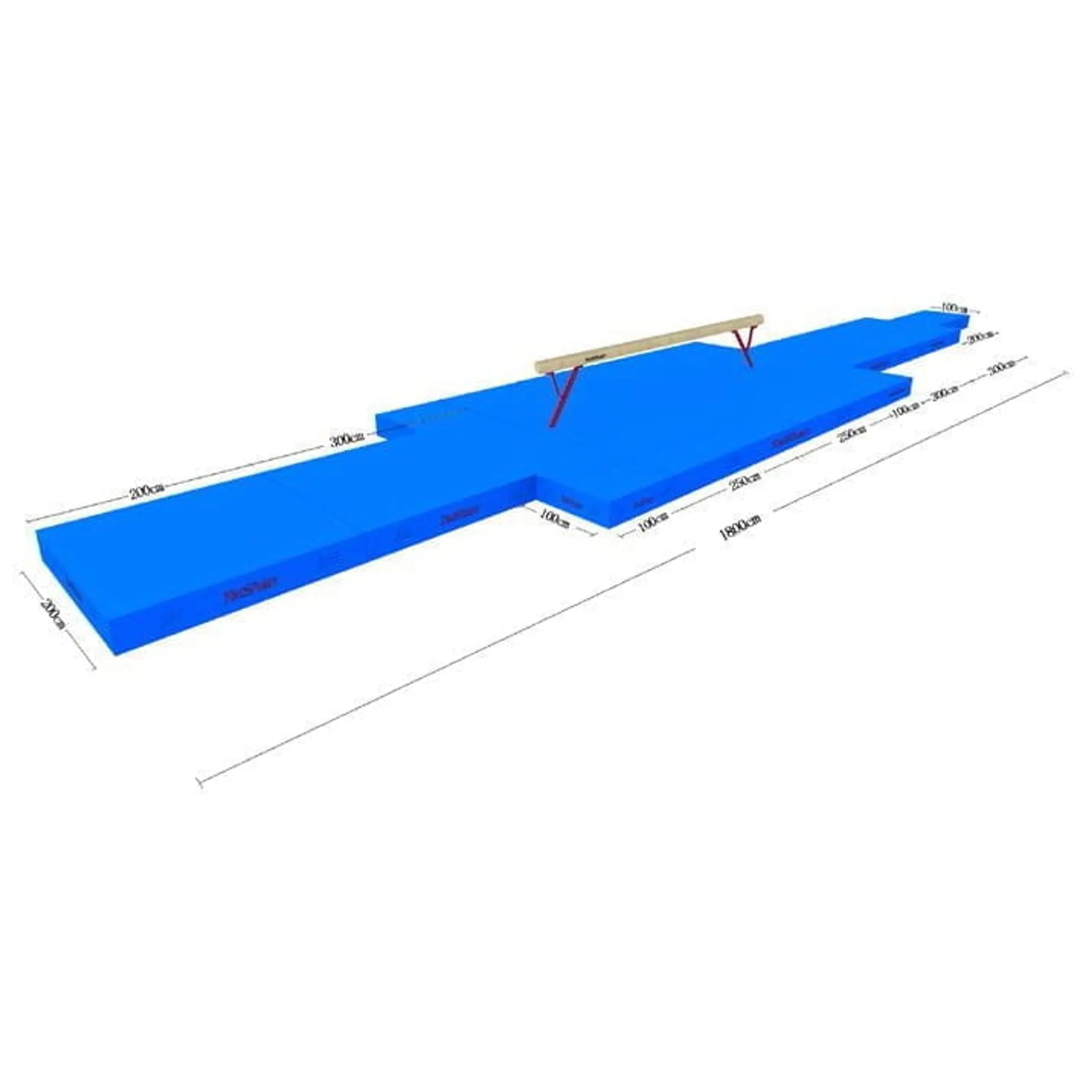 Taishan Balance Beam Landing Mat (Competition) - Gymnastics Mats ...