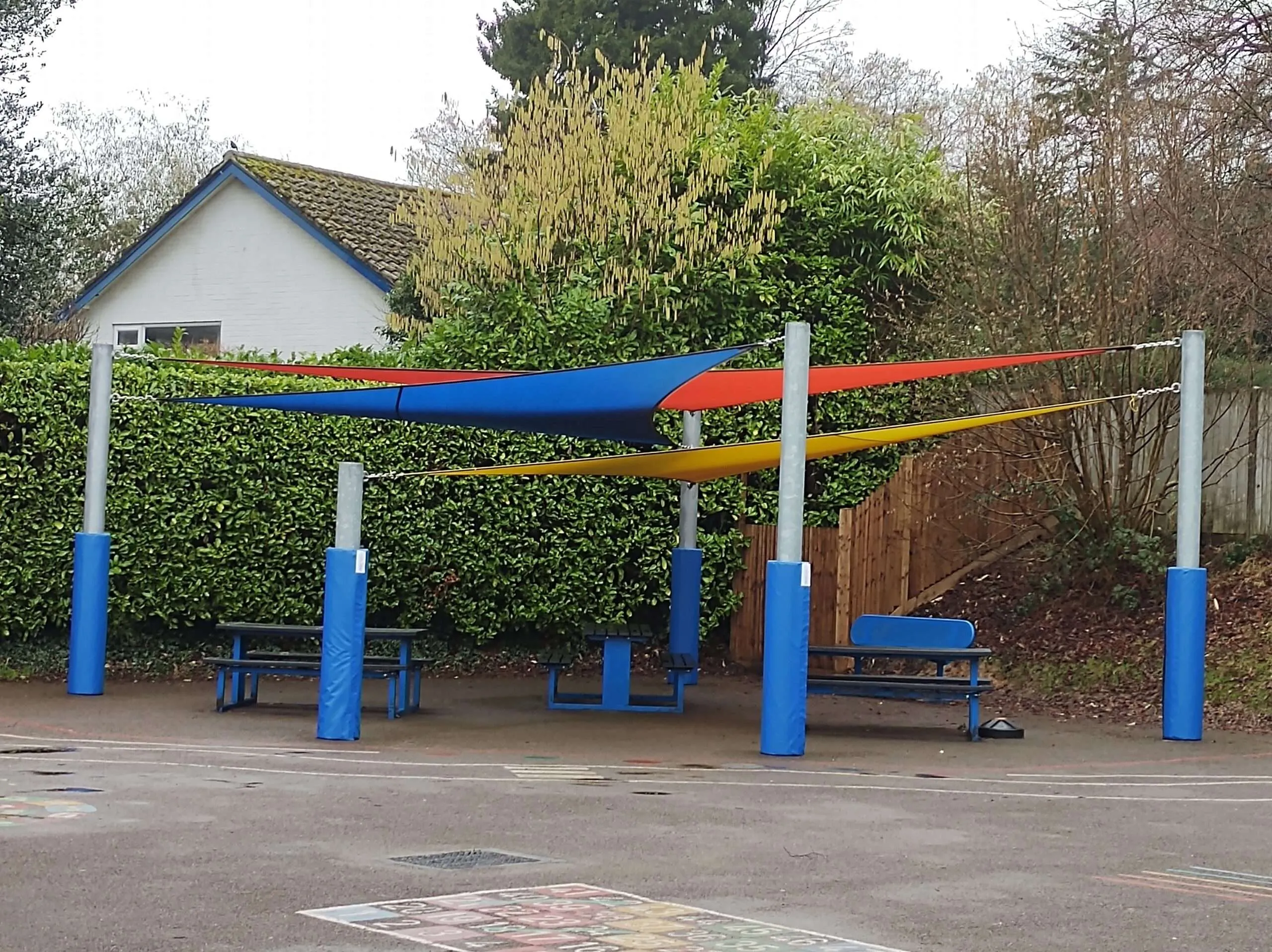 Round Post Protectors - Post Protectors - Foams4Sports