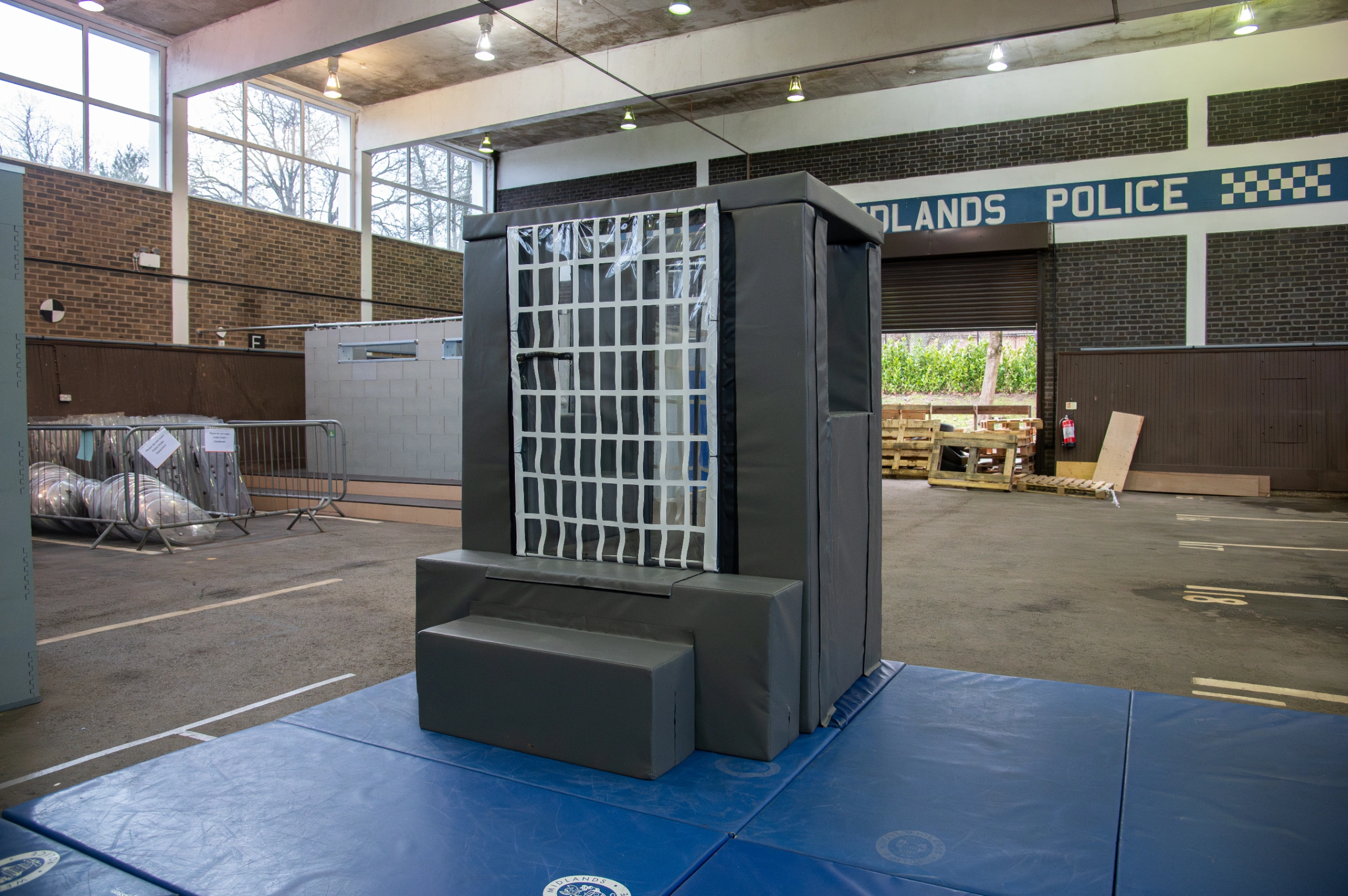 Promat-Force Van Cage - Police Safety Equipment - Foams4Sports