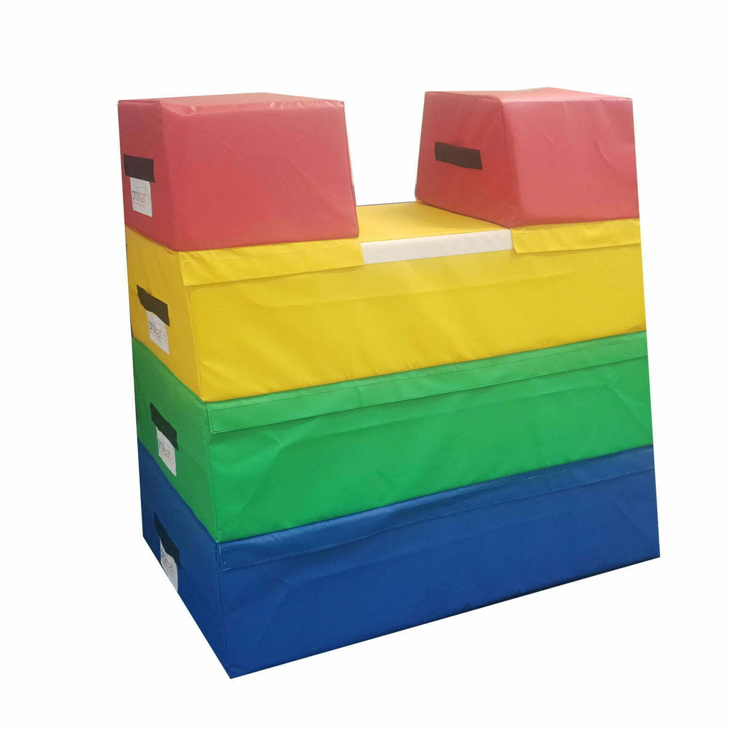 Promat 4 Section Vaulting Box with Triple Top - Foam Gymnastics ...