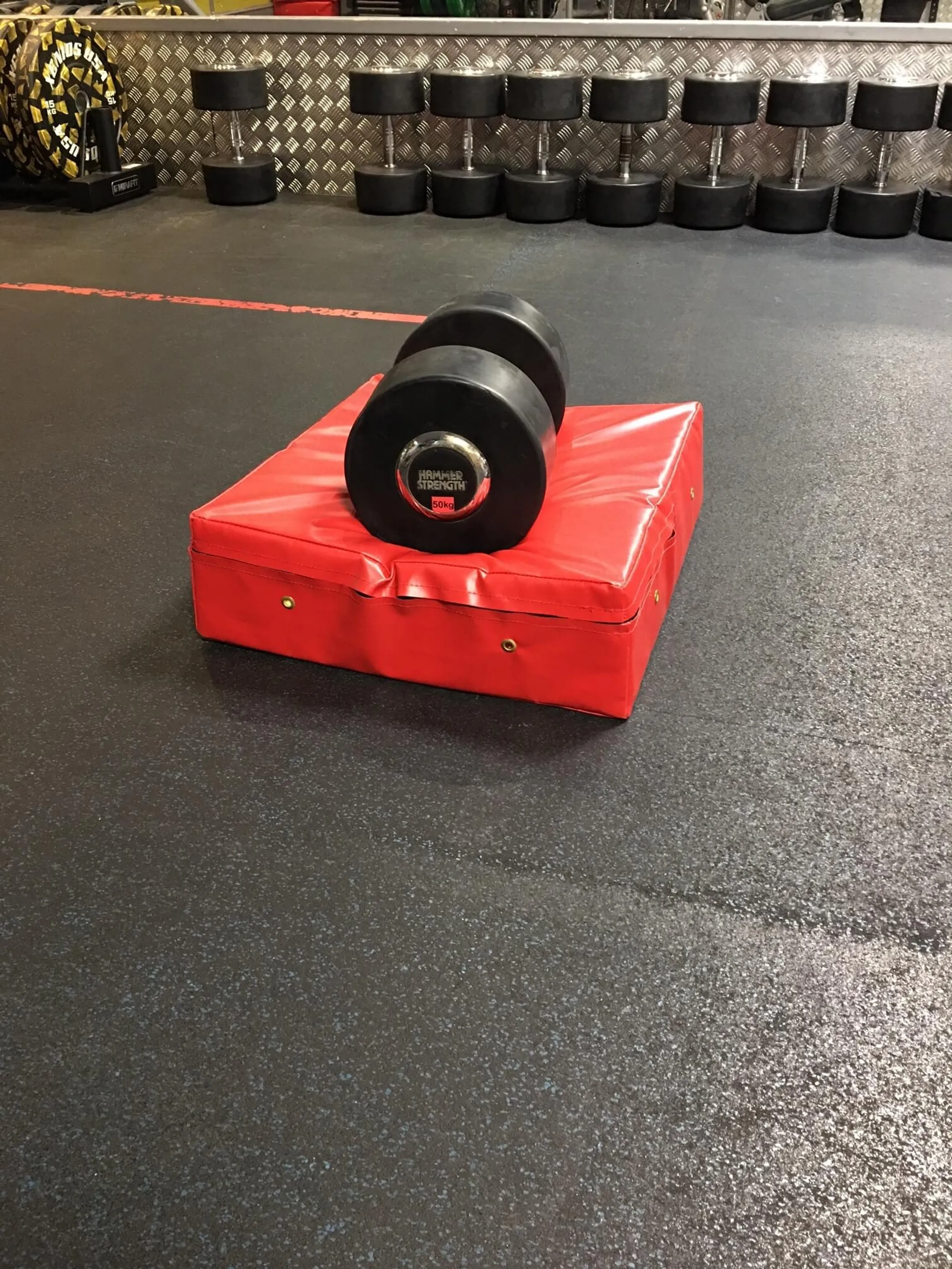 Weightlifting Drop Pads - Gym & Fitness - Athletics Direct