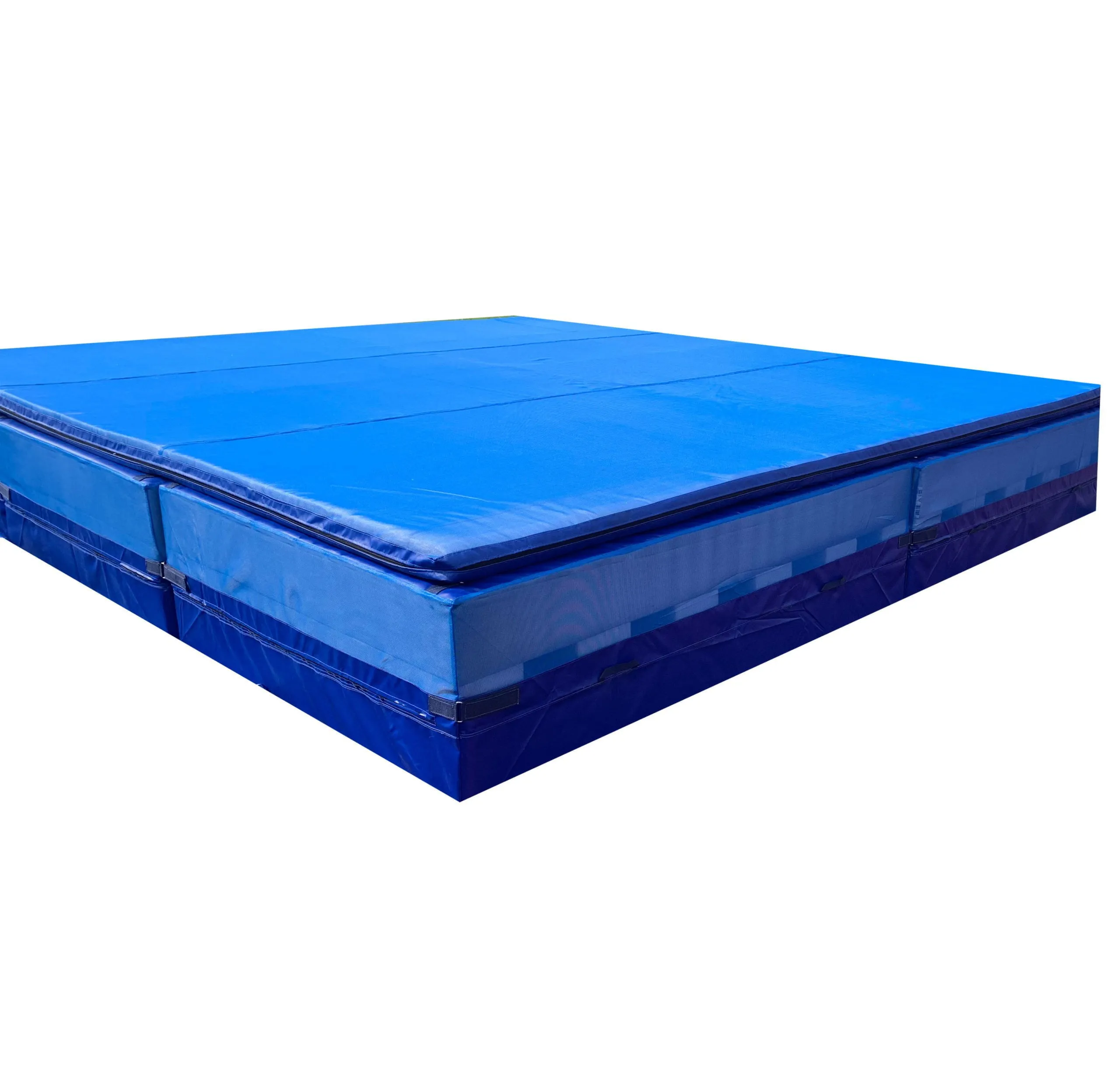 Gymnastics Landing Pit with Top Mat - Crash Mats / Landing Mats ...