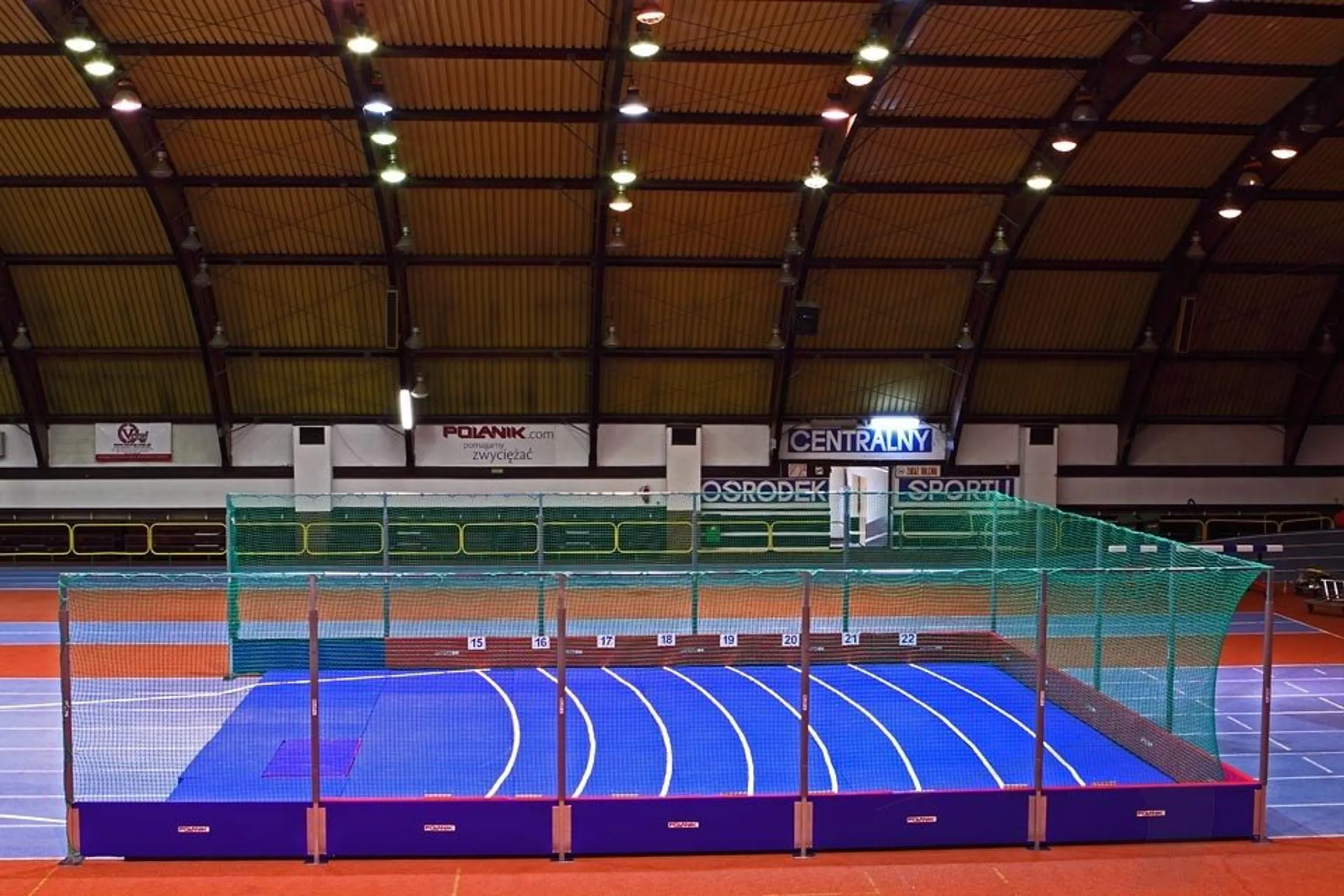 Polanik Indoor Shot Put Barriers - Shot Put Accessories - Athletics Direct